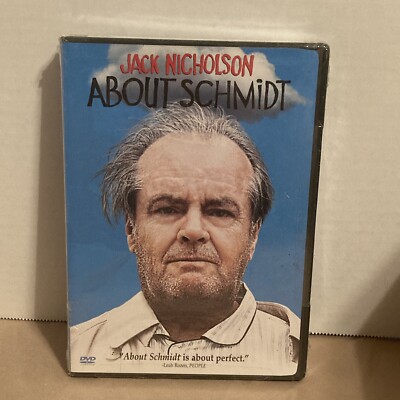 About Schmidt (DVD, 2003) Jack Nicholson, Kathy Bates, Brand New Sealed ...