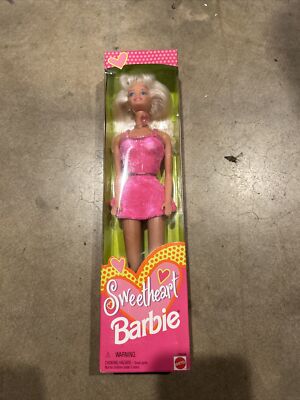 Vintage Sweetheart Barbie Doll #18608 Mattel 1997 Blonde New in Box Ken ...