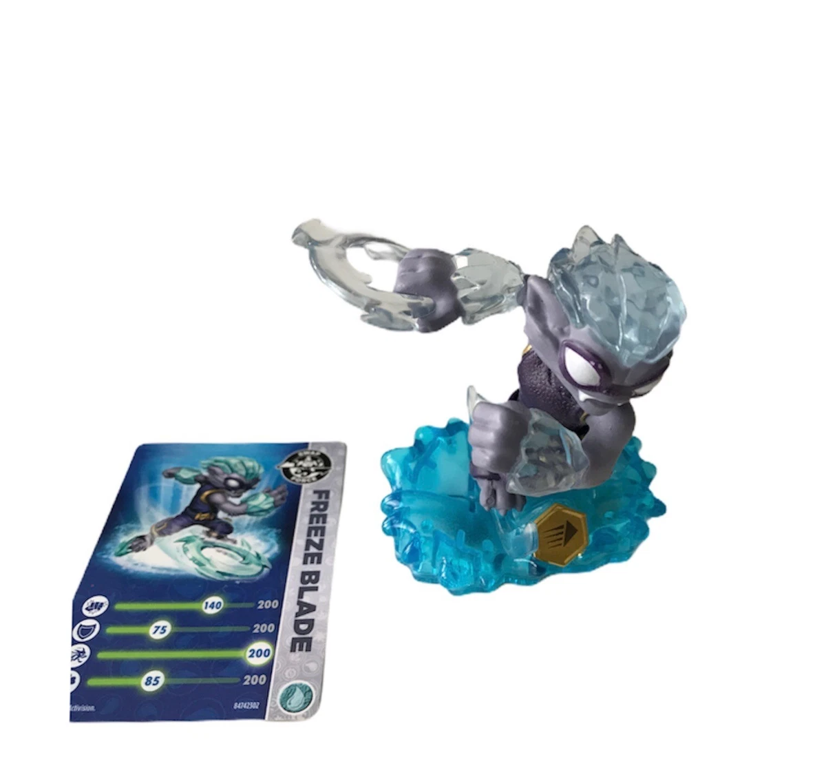 Skylanders Swap Force Freeze Blade Card