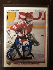 1990-91 Upper Deck - #458 Felix Potvin (RC) for sale online | eBay