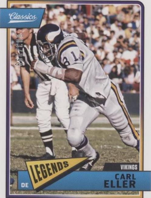 2018 Panini Classics - Legends Carl Eller #149 Red Back /299 for sale ...
