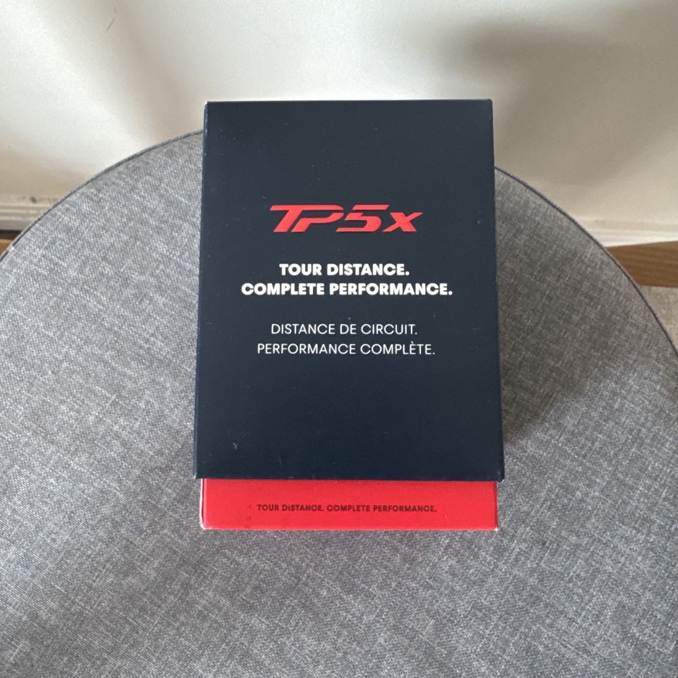 2024 TaylorMade TP5x "Oracle Red Bull Racing" Golf Balls - 1 Dozen/12 ...