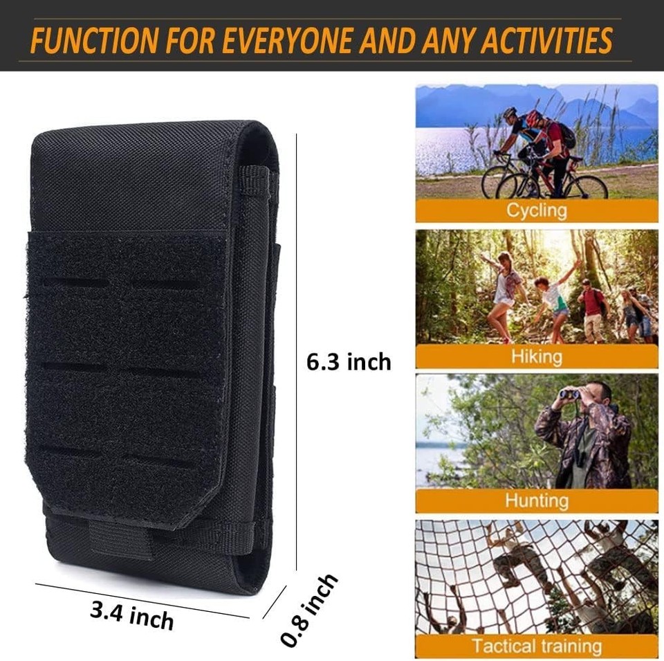 Molle Phone Pouch, Small Molle Pouches, Tactical Cell Phone Holster ...