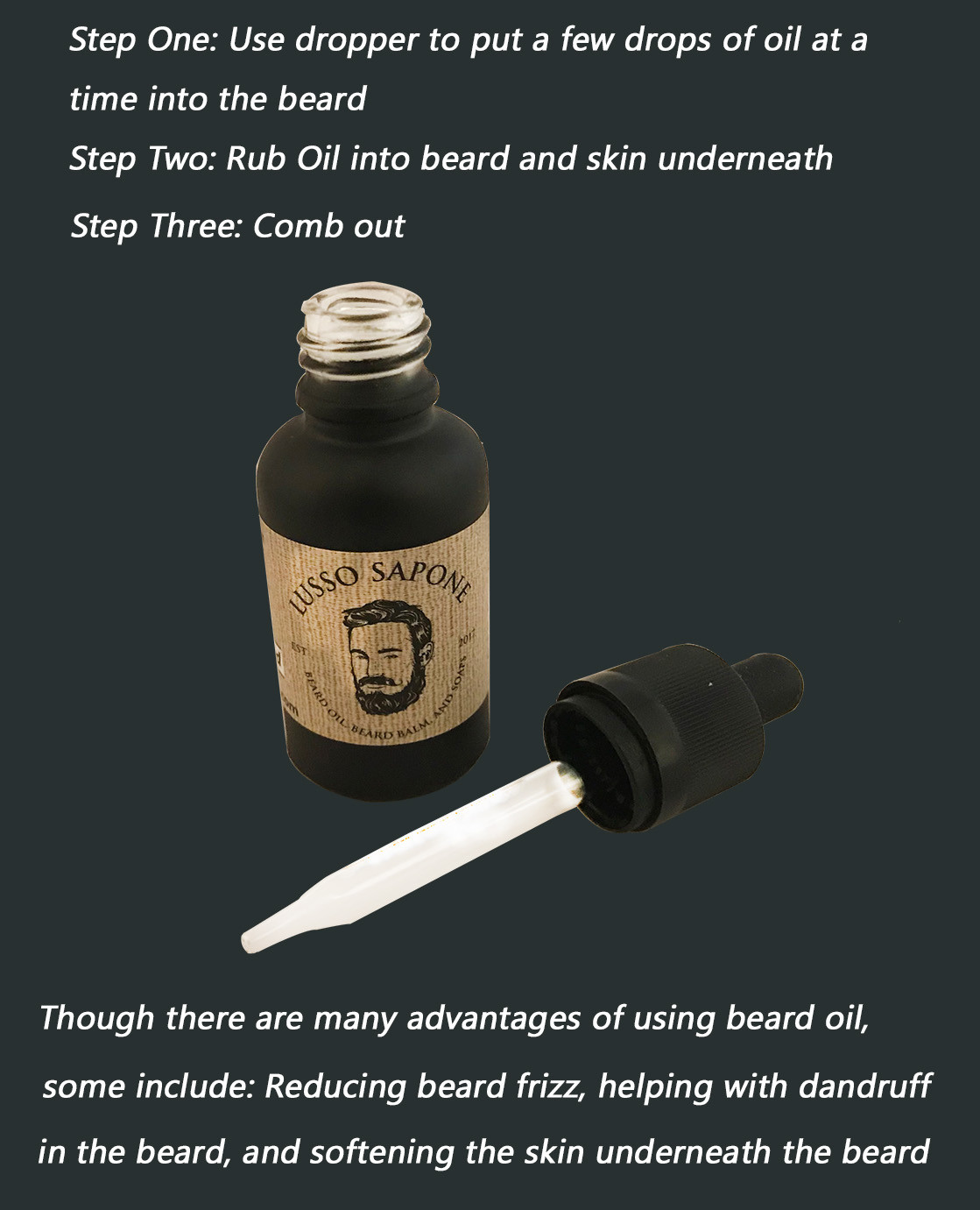 Beard Kit. Includes: Beard Oil, Beard Balm, and Wood Comb | eBay