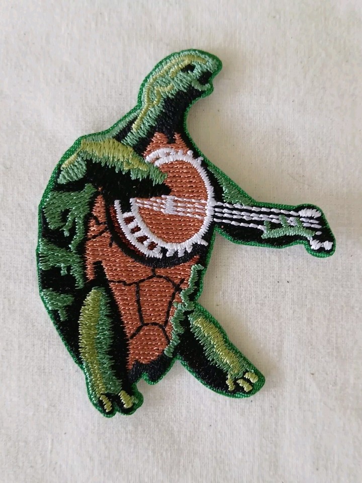 Grateful Dead Terrapin Station Turtle Banjo Sew On /Iron On Licensed ...