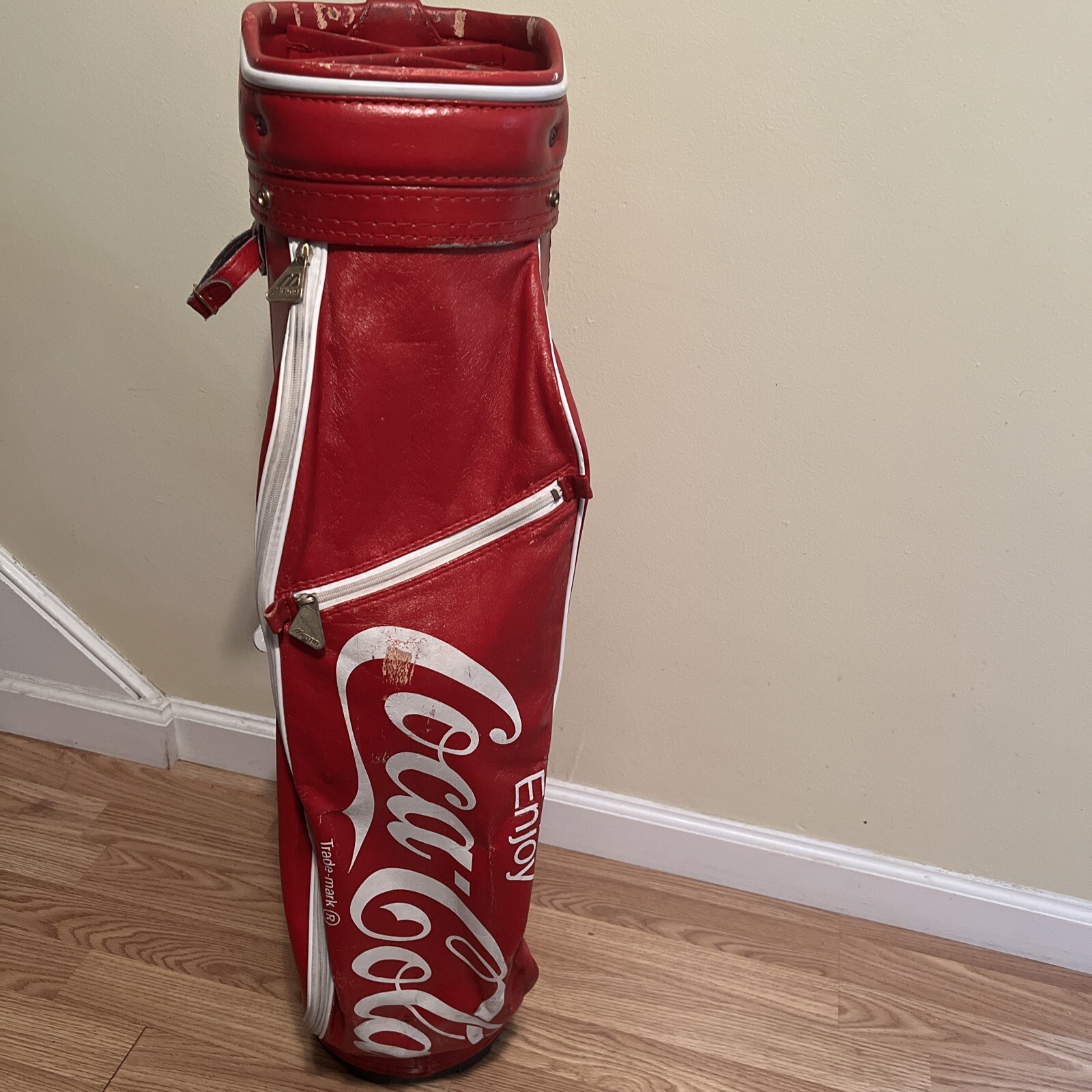 Vintage Mizuno Coca Cola Golf Bag Red with White Stripes | eBay