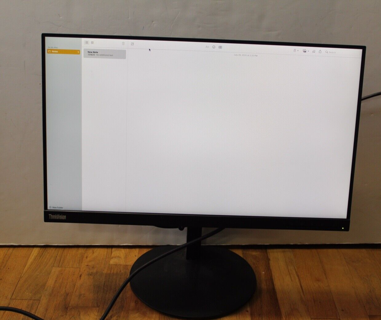 Lenovo ThinkVision T24i-10 24" 1920 x 1080 HDMI DP LED Black Monitor ...