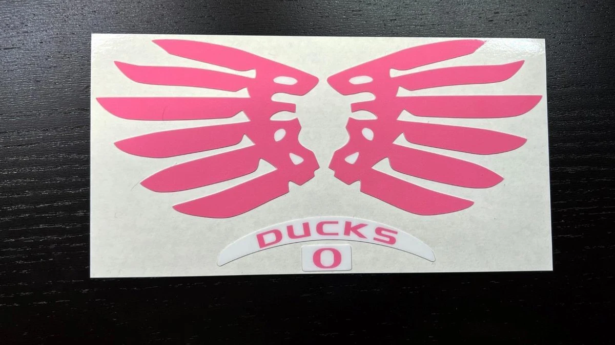 Oregon Ducks Helmet Pink