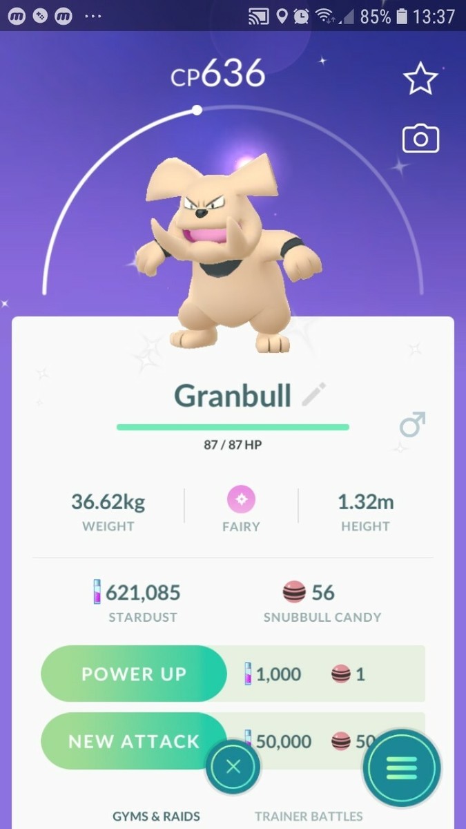 Pokemon Granbull Evolution