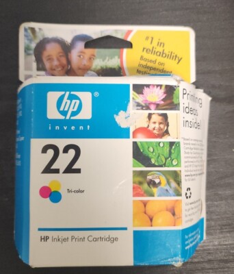HP Invent 22 Ink Cartridge Expired 2008 | eBay