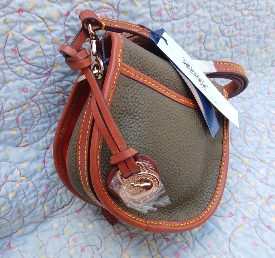 Dooney and Bourke Big Duck 2 Crossbody Bag ~ Olive ~ NWT | eBay