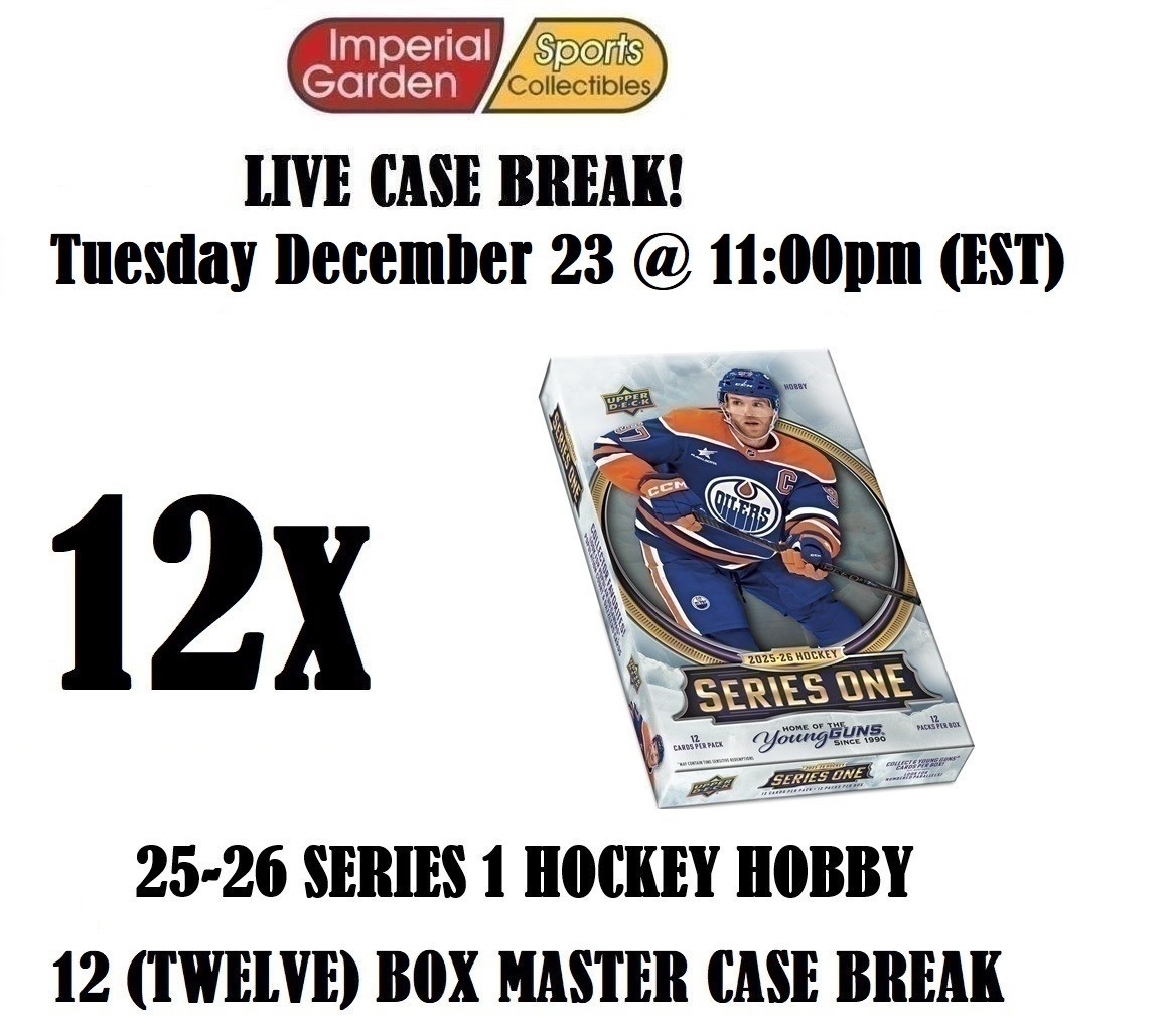 2025-26 UD SERIES 1 HOCKEY 12 BOX CASE BREAK #5618- Winnipeg Jets | eBay