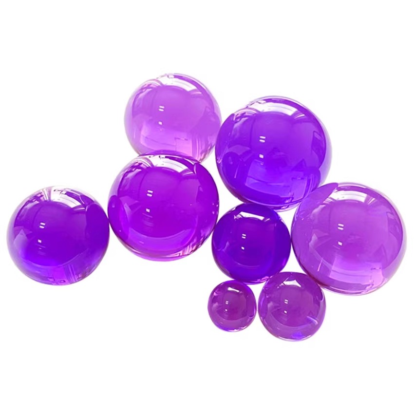 Clear Crystal Ball Colorful Balls Crafts Marbles Sphere 10 15 16 18 20 ...