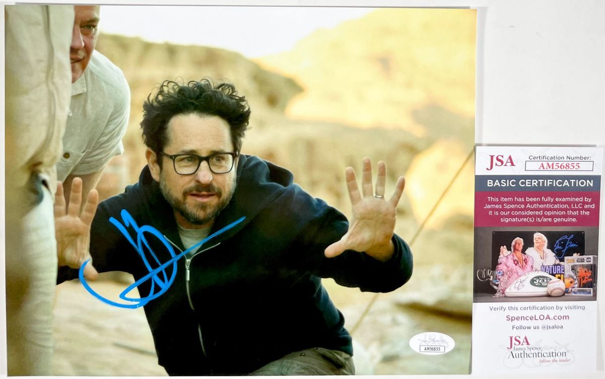 J.J. Abrams Signed Star Wars The Rise Of Skywalker 8x10 Photo Autograph ...