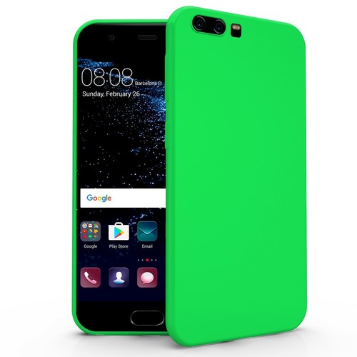 Cover Custodia Silicone Slim Tpu Soft per P10 Verde Fluo 8059822359331 ...