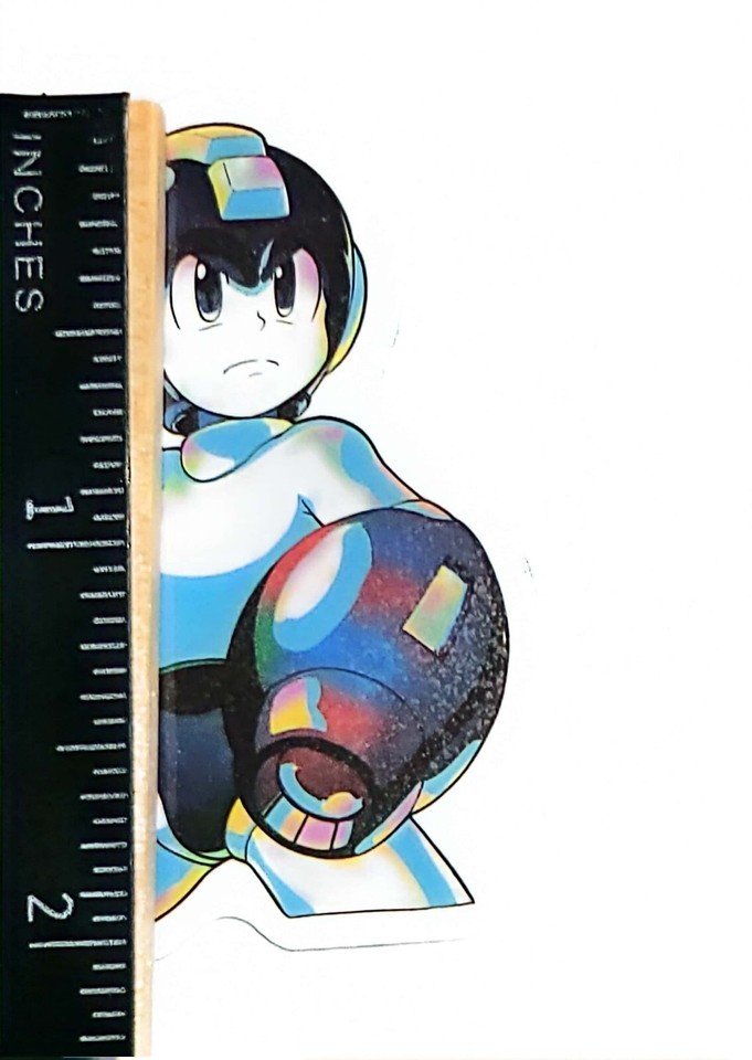 Nintendo Mega Man Rock Man Rush Rock and Roll Anime Water Resistant ...