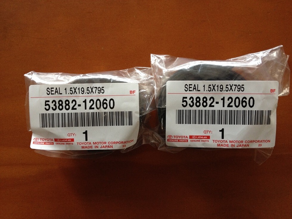 Toyota Levin Trueno AE86 Front Fender Seal Packing Set 53882-12060×2 ...