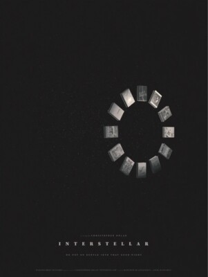 Interstellar Gentle Regular Variant Giclee Art Print Poster 18x24 Mondo ...