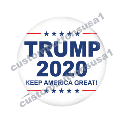 DONALD TRUMP 2020 CAMPAIGN BUTTON - KEEP AMERICA GREAT - Election | eBay