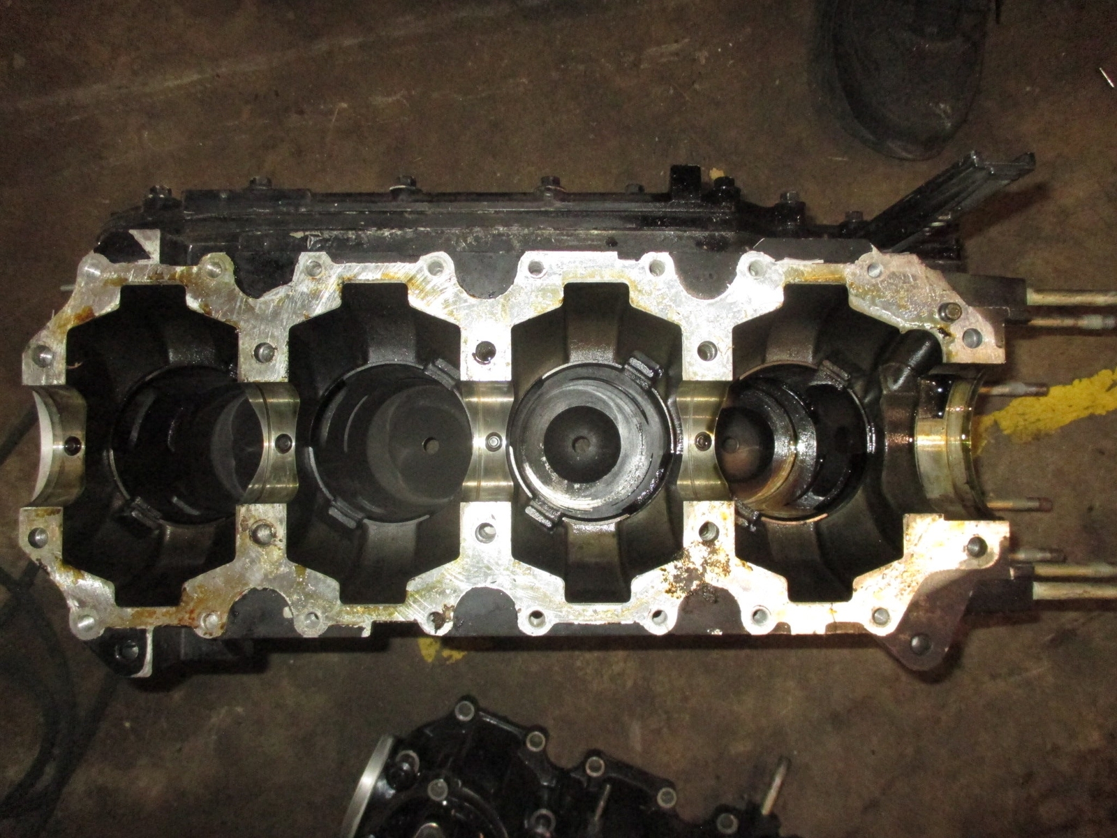 Mercury 115hp 2 stroke outboard crankcase block | eBay