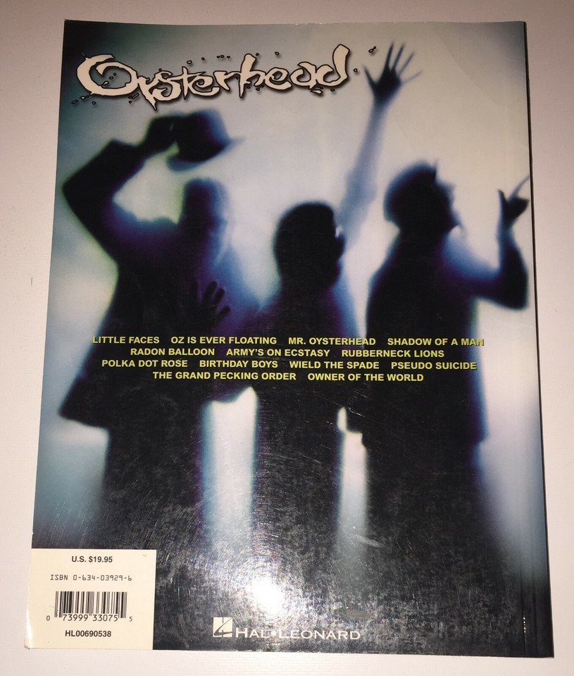 Oysterhead Grand Pecking Order score sheet music Stewart Copeland ...