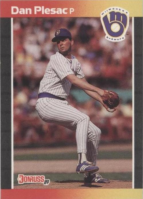 1989 Donruss - Dan Plesac #382 *Denotes* on Back for sale online | eBay
