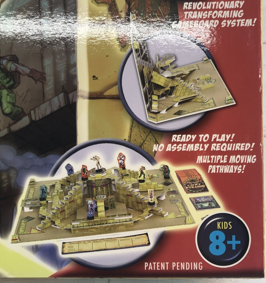 TREASURE OF THE LOST PYRAMID RELIC RAIDERS 3D POP UP BOARD GAME ...