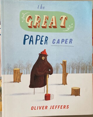 THE GREAT PAPER CAPER by OLIVER JEFFERS~S/C~EXC | eBay Australia
