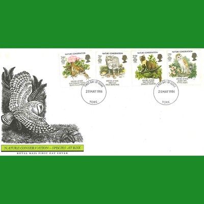 FDC Nature Conservation - Species At Risk Royal Mail First Day Cover ...
