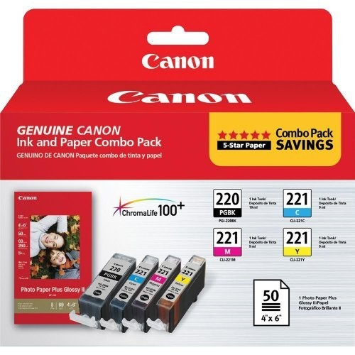 Canon 2945b011 Ink Cartridge - Black, Cyan, Magenta, Yellow Inkjet ...