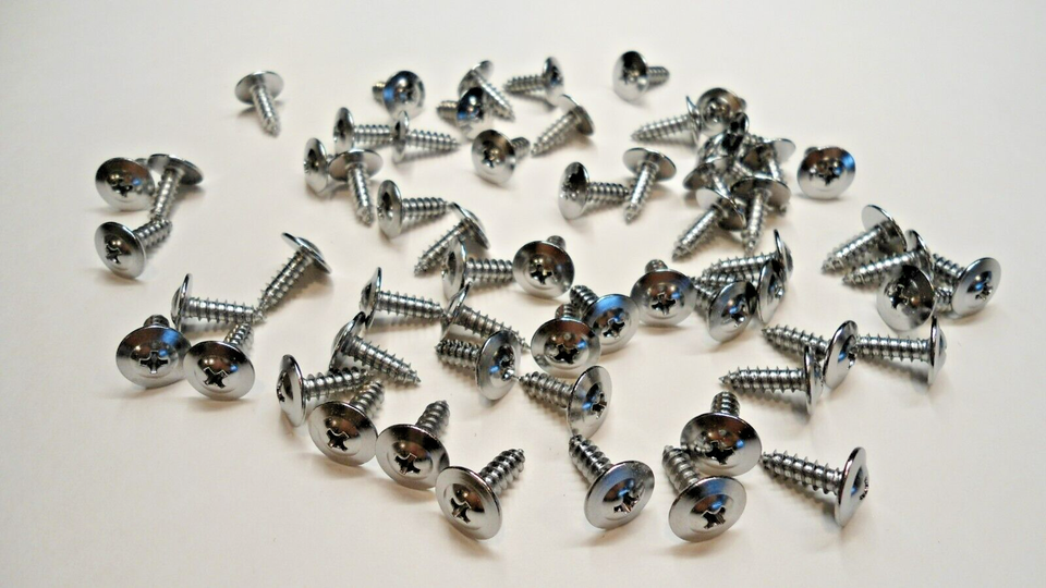 33 DRIP RAIL/WEATHER TRACK SCREWS! FOR CHEVELLE IMPALA NOVA CAMARO ...