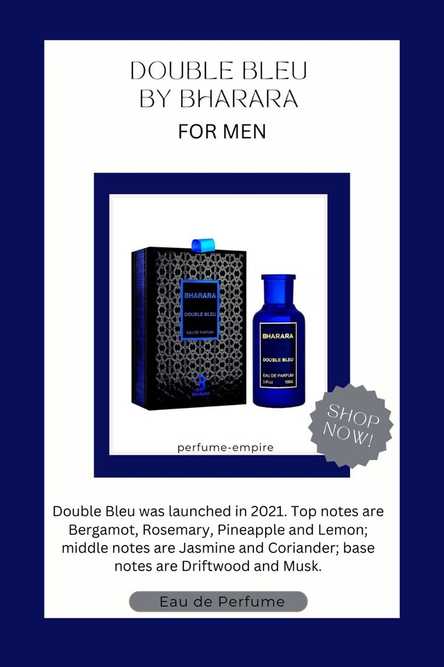 Double Bleu by Bharara cologne for men EDP 3.3 / 3.4 oz New In Box | eBay