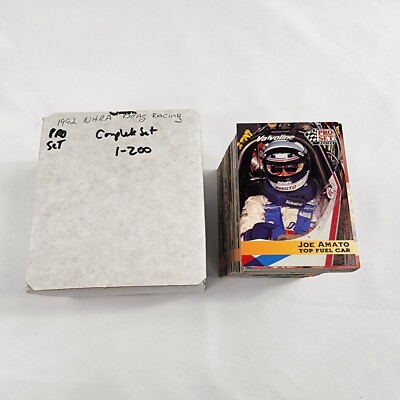 1992 Pro Set NHRA Winston Drag Racing Cards Complete Set Trading Card ...