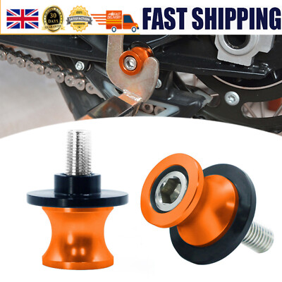 M10/10mm Motorcycle Bobbin Paddock Stand Adapters For KTM DUKE 125 200 ...