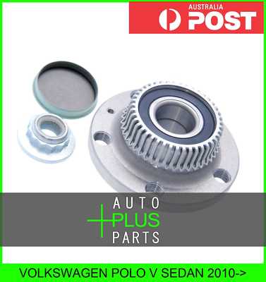 Fits VOLKSWAGEN POLO V SEDAN Rear Wheel Bearing Hub | eBay