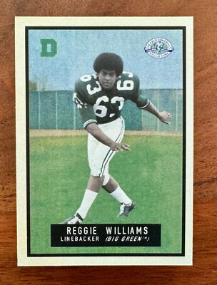 Reggie Williams Custom Art Football Card 1951 Topps Magic Design CFHOF ...