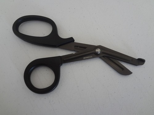 7.25" Black EMT Utility Paramedic EMS Shears Scissors EMS Medical ...