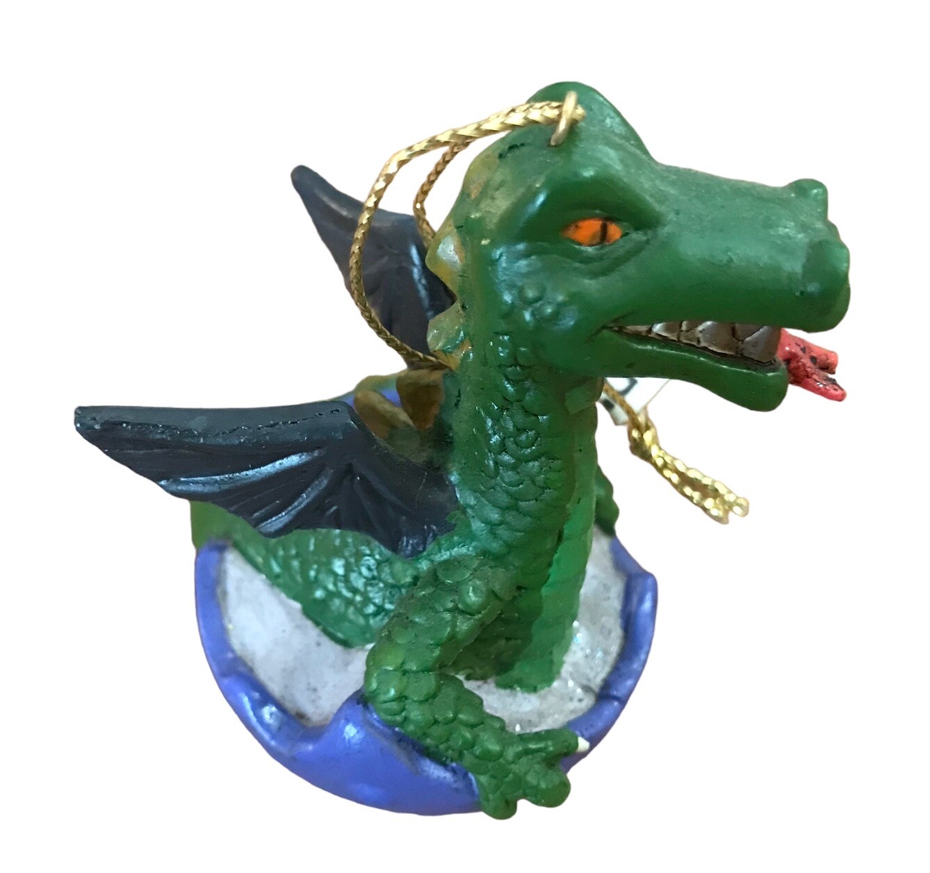 Harry Potter NORBERT Dragon Ornament HATCHING from Egg Kurt Adler 2000 ...