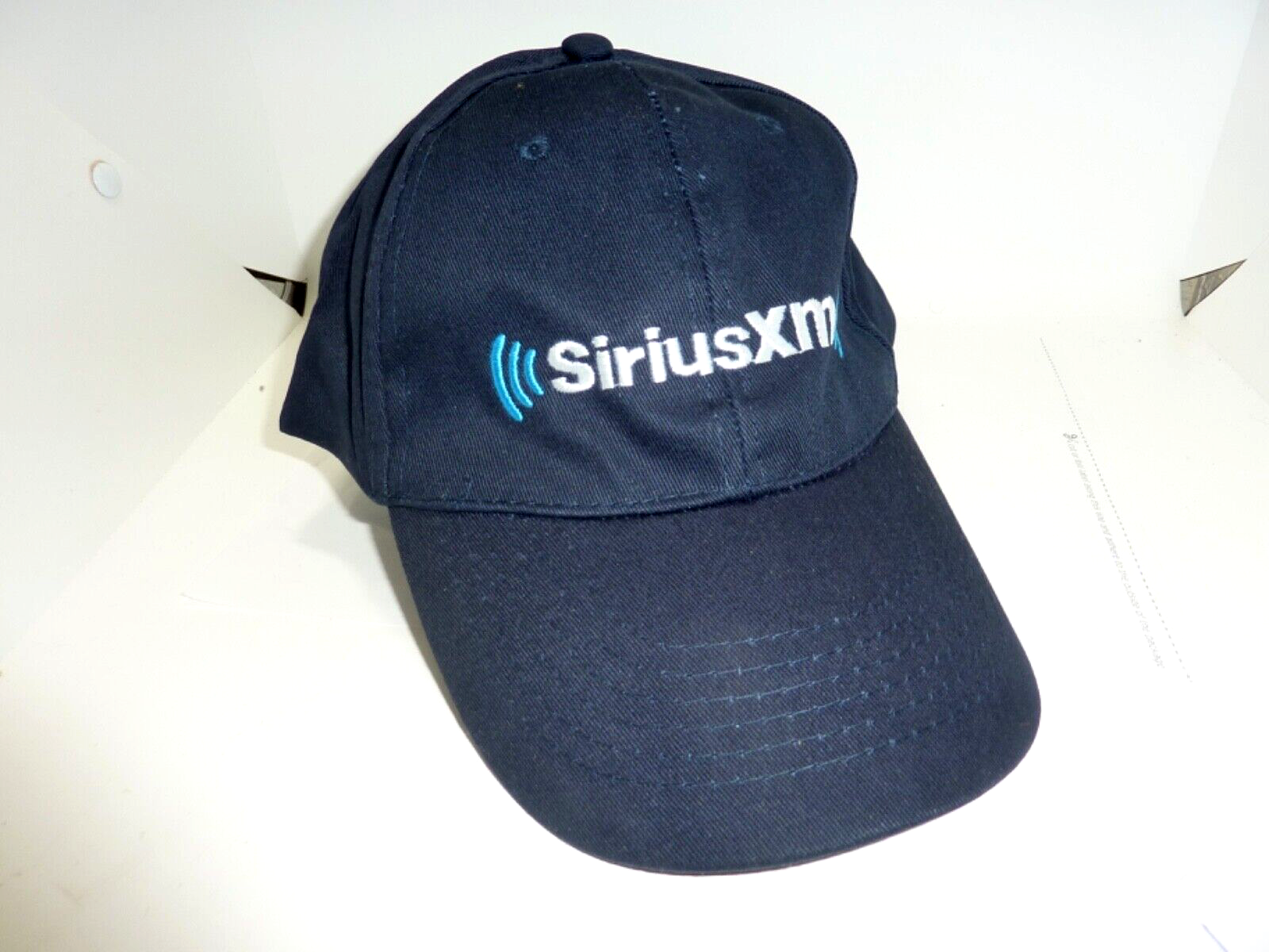 SiriusXM Hat Cap Adult Strapback Blue Sirius XM Music Radio Dad Strap ...