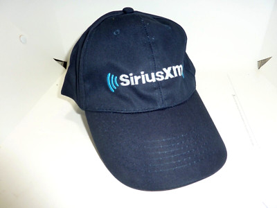 SiriusXM Hat Cap Adult Strapback Blue Sirius XM Music Radio Dad Strap ...