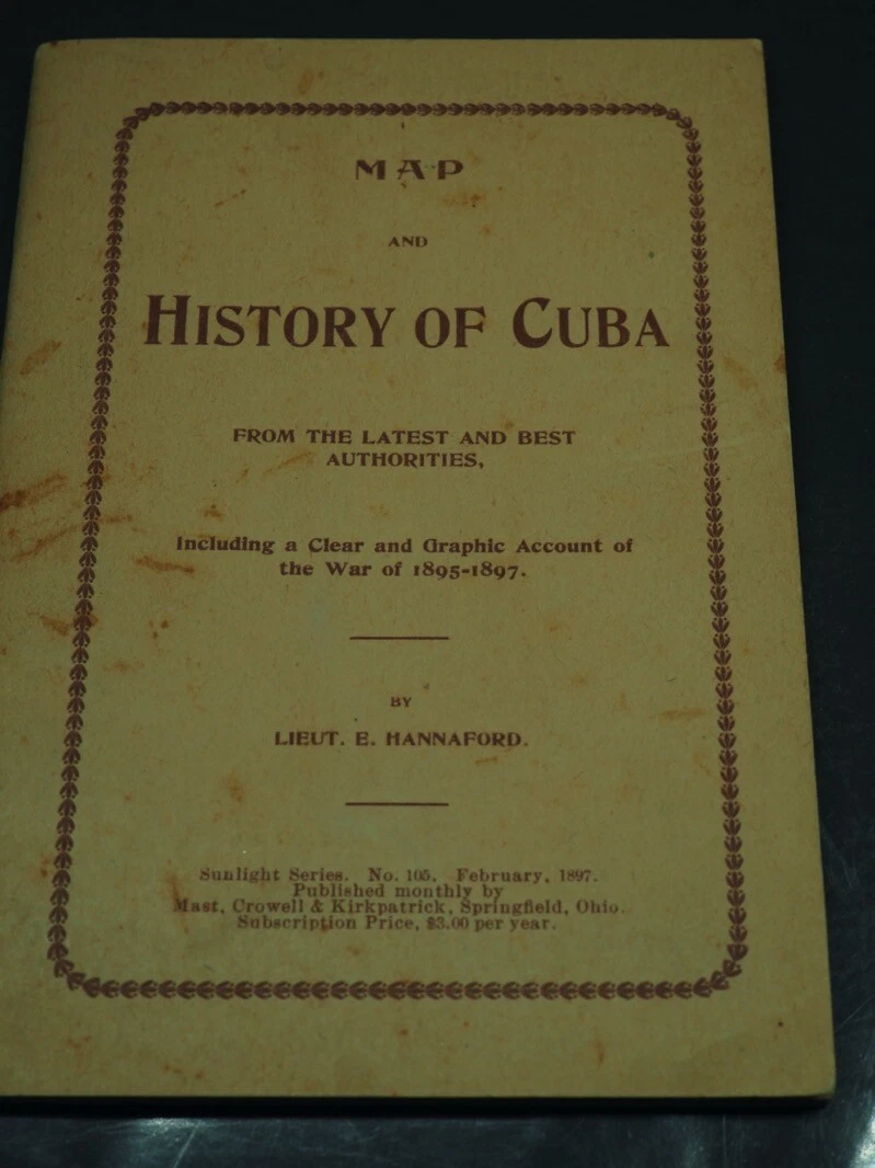 Cuban Revolution Map