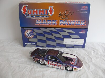 Action 1/24 NHRA 1999 Mark Pawuk Autographed Summit Racing Pontiac Pro Stock NIB | eBay