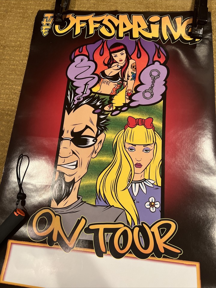 OFFSPRING Conspiracy of One 24x36 record store promo poster PUNK 2000 ...