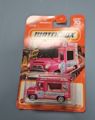 2023 Matchbox #59/100 Ice Cream King™ PINK | GOOD GOOGLY CONES | 70 ...