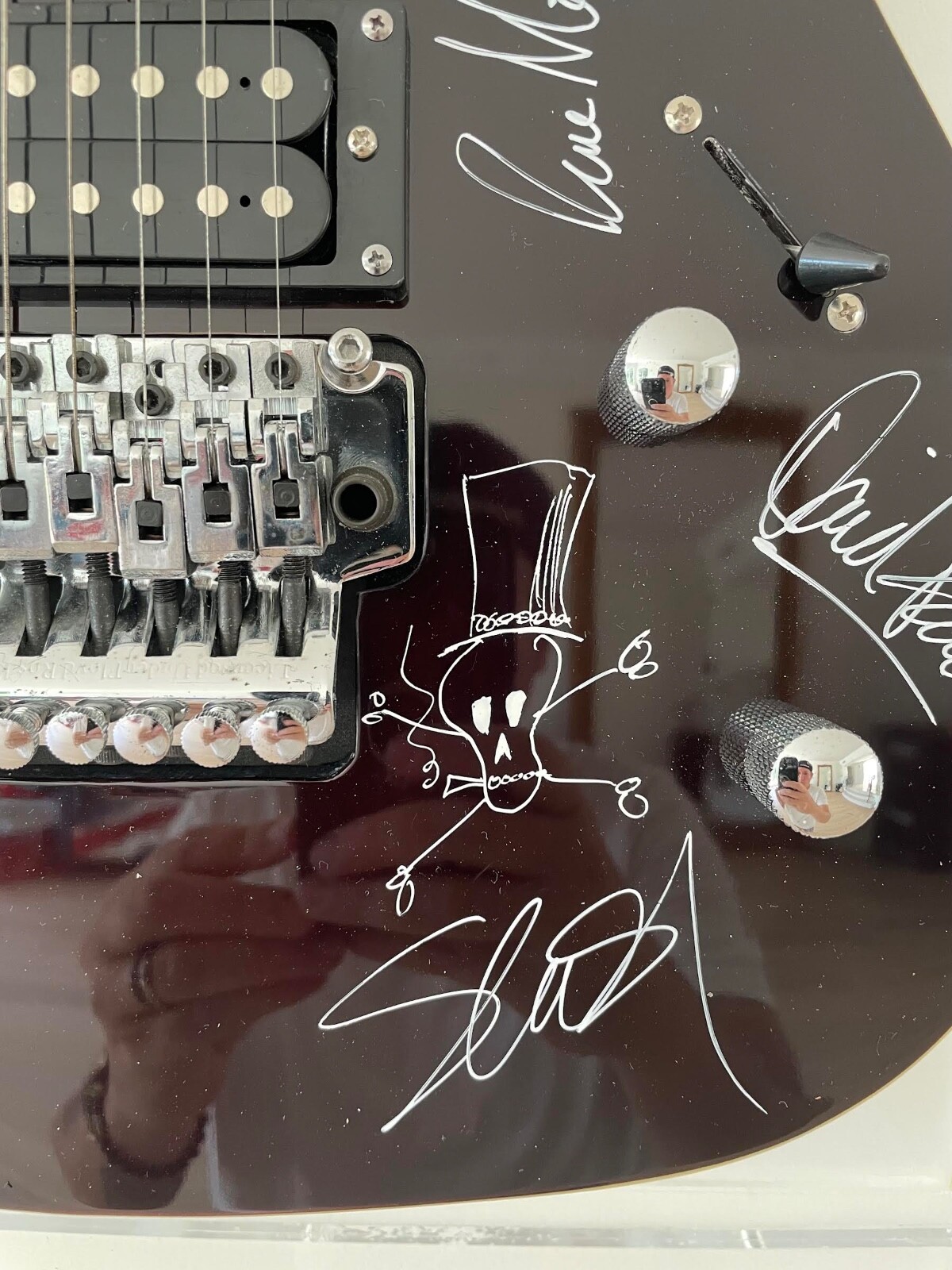 MICHAEL JACKSON SLASH Autograph Signed Rickenbacker Guitar Played On ...