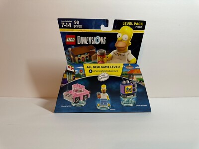 LEGO Dimensions Level Pack The Simpsons Homer 71202 Sealed Box | eBay