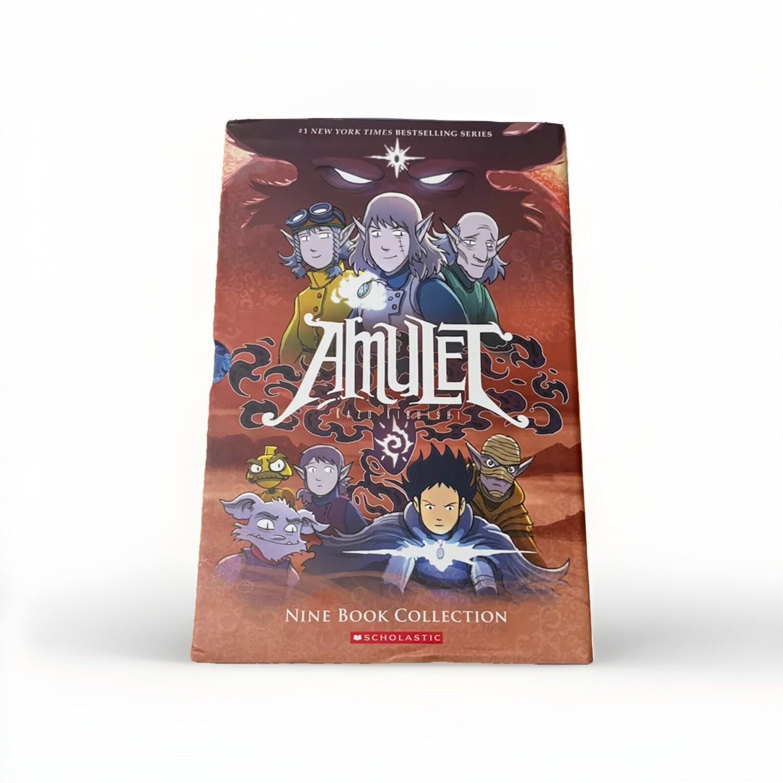 Amulet Book Set 1-8 Series Paperback 8 Book Collection Graphix By Kazu ...