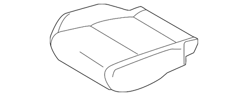 Genuine Nissan Cushion Cover 87370-6RA1C | eBay