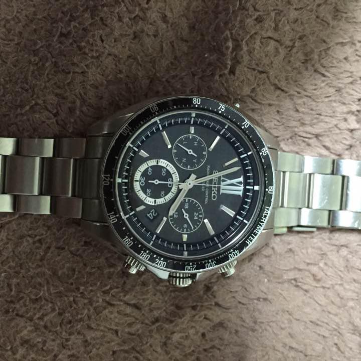 Seiko Japan Date Radio Wave Control Used Solar Mens W… - Gem