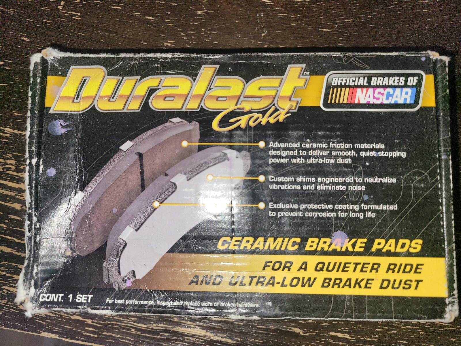 Duralast Gold Ceramic Brake Pad Set DG728 Unopened for sale online | eBay